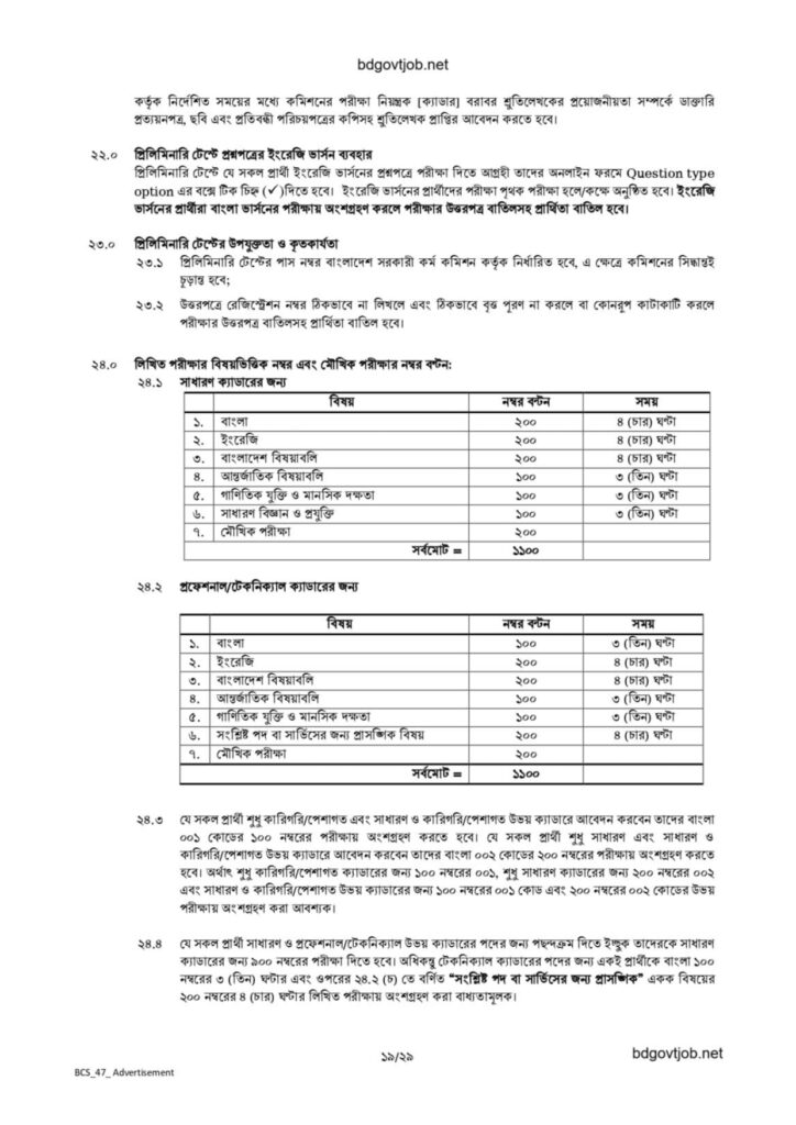 BPSC Job Circular 2026 | bpsc.teletalk.com.bd Apply Now!