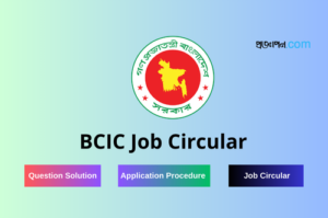 BCIC Job Circular 2025 | bcic.teletalk.com.bd
