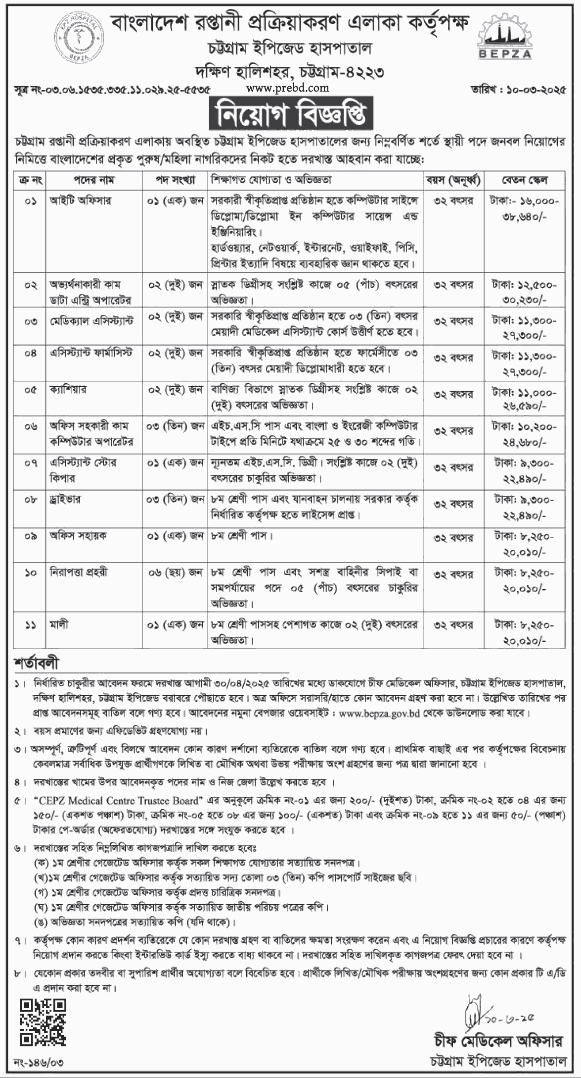 BEPZA Job Circular 2025 | bepza.teletalk.com.bd Apply Now!